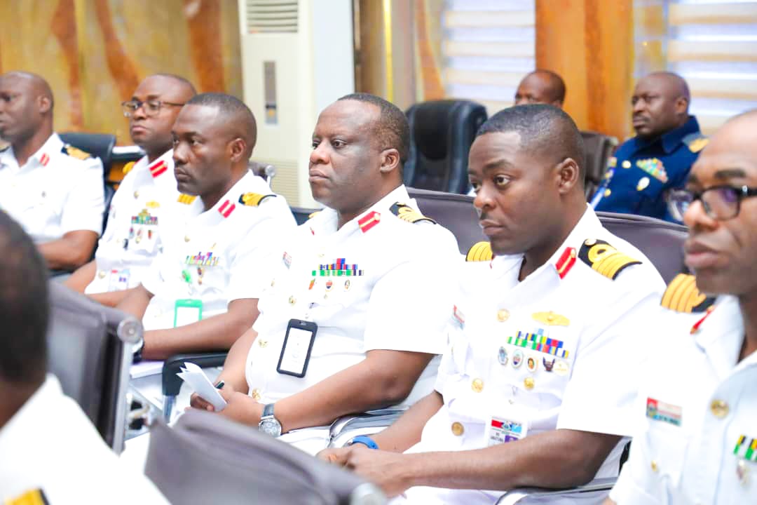 The NDC Commandant Led Naval Participants of NDC Course 31 for the Presentation of the Chief of ...