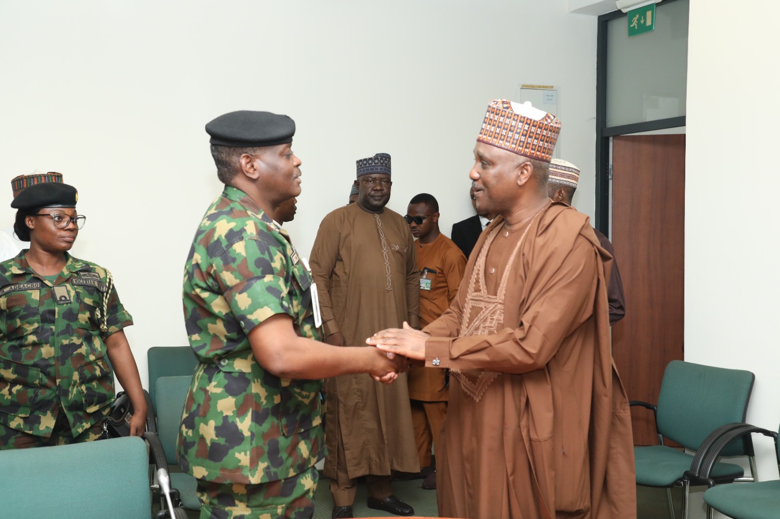 The Commandant NDC Paid a Courtesy Visit on the Speaker of The House of ...