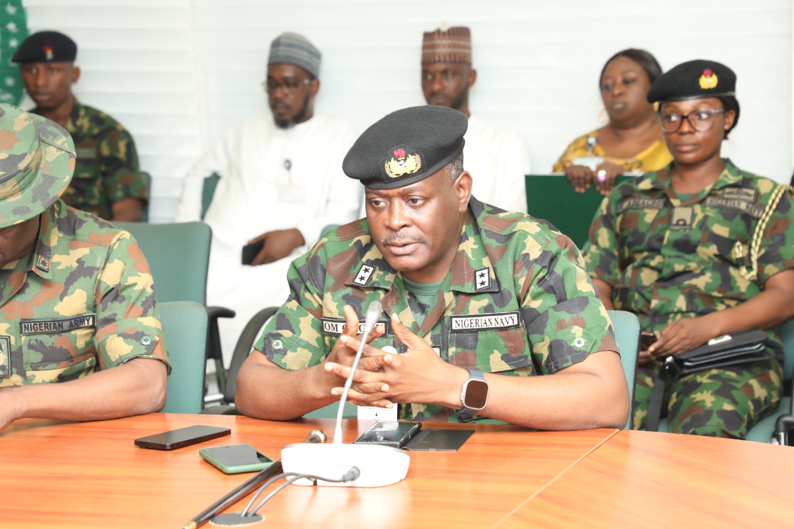 The Commandant NDC Paid a Courtesy Visit on the Speaker of The House of ...