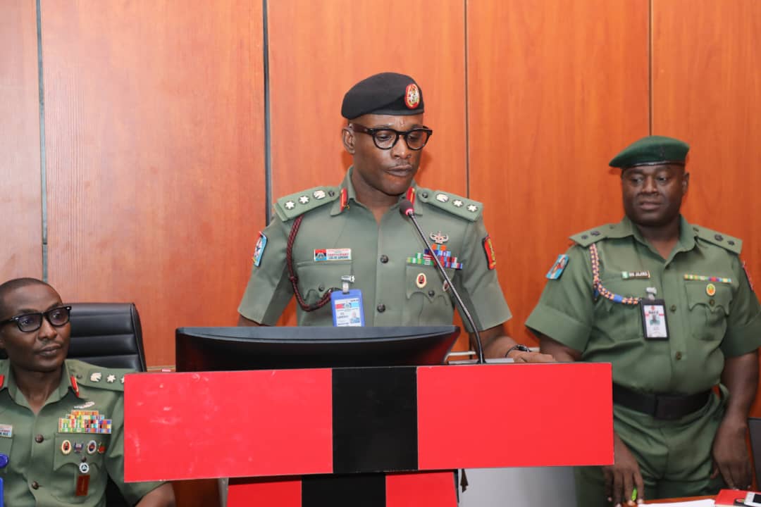 Nigerian Army Receives Solution On Operational Readiness From The National Defence College – As ...
