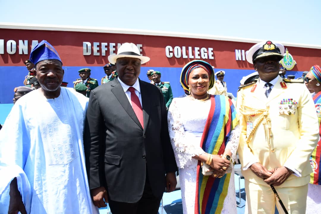 Former President of Kenya Delivers Inaugural Lecture for Course 33 National Defence College ...